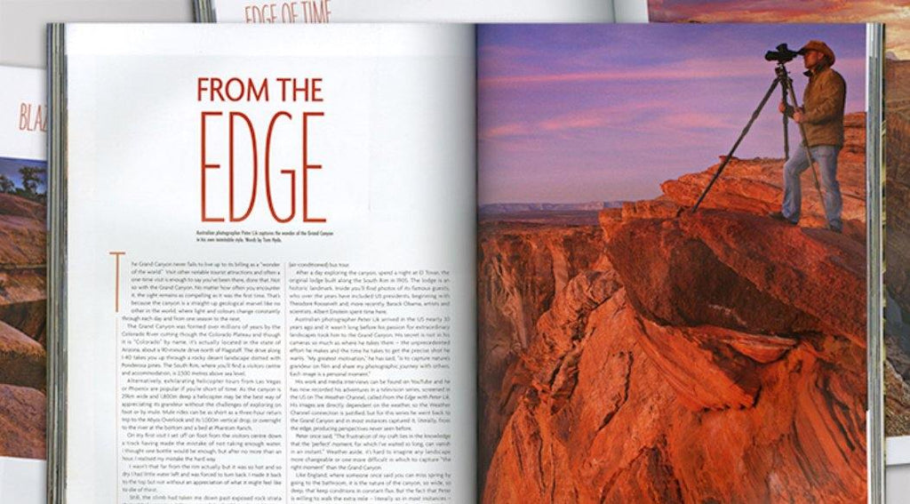 Master Photographer Peter Lik Featured in World Magazine
