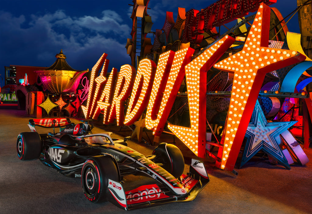 Racing Through Time – Haas F1 at The Neon Museum | Peter Lik