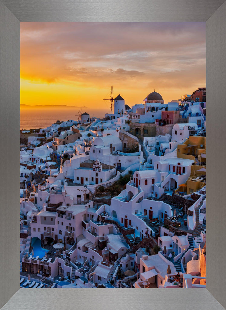 Santorini Sunset Photography | Open Edition Print - Peter Lik