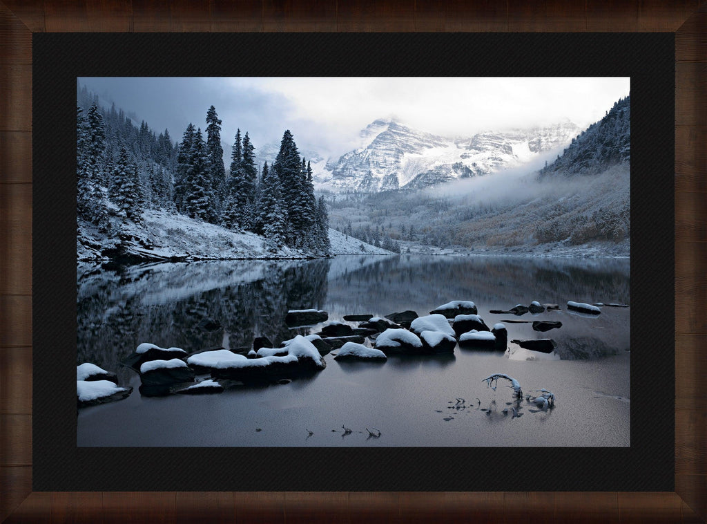 Snow Mass Silence. Fine Art Photograph by Peter Lik.